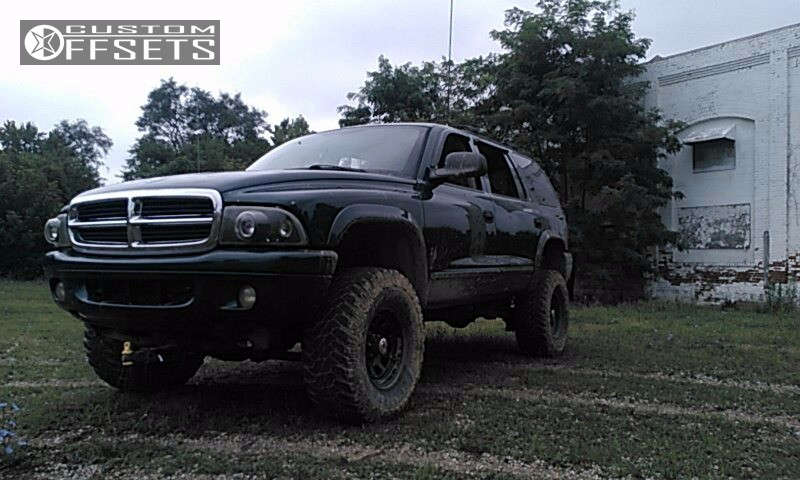 2002 Dodge Durango with 15x8 0 Pro Comp Series 51 and 33/12.5R15 Cooper ...