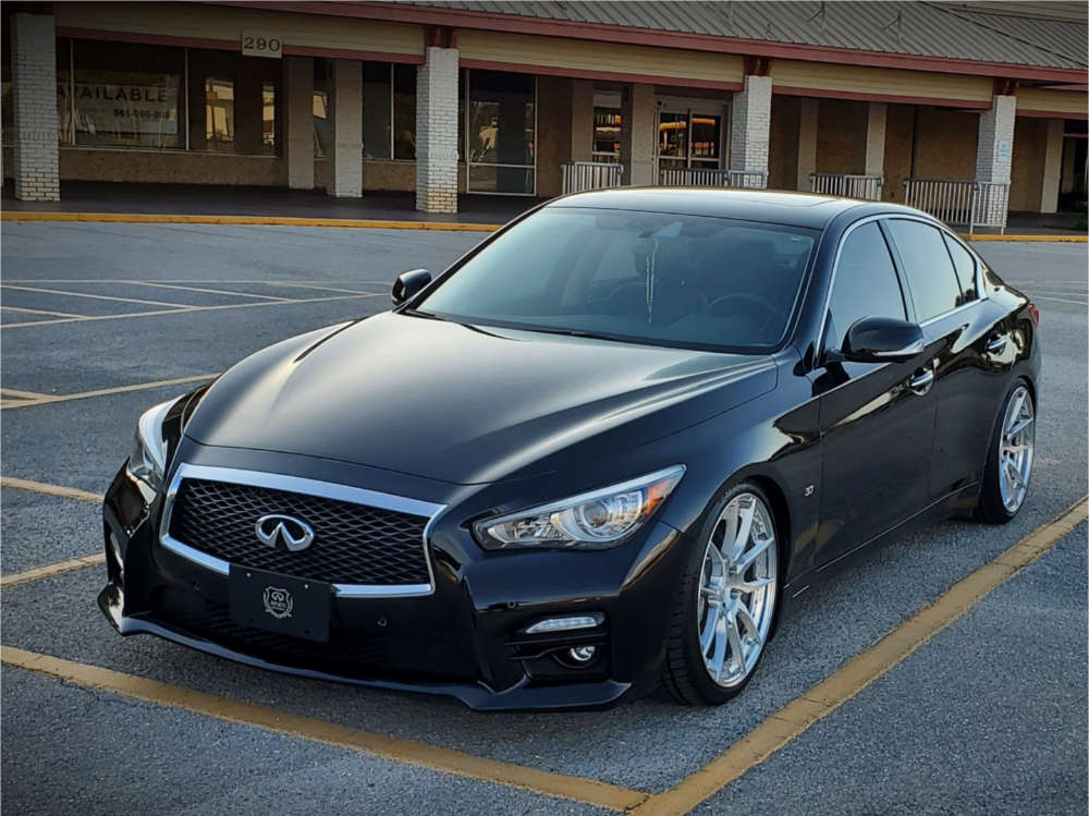 2015 INFINITI Q50 with 20x9 32 BC Forged Hca162s and 245/35R20 ...