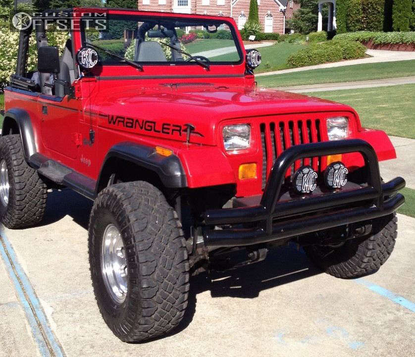 1995 Jeep Wrangler with 18x9 -6 Pro Comp Series 69 and 275/70R18 ...