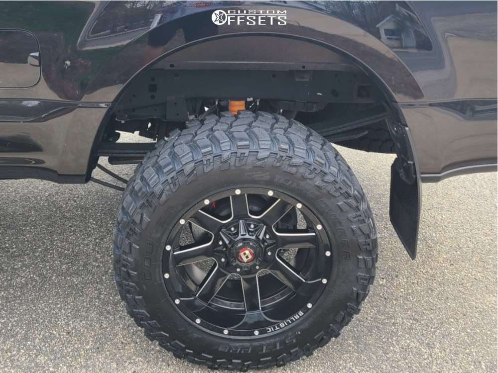 2018 Ford F-250 Super Duty with 20x10 -19 Ballistic Rage and 35/12.5R20 ...