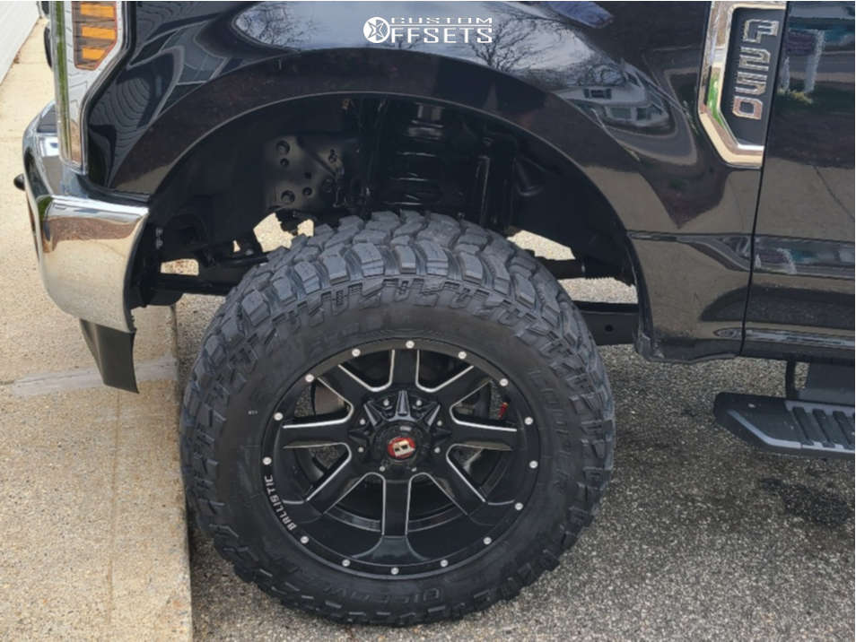 2018 Ford F-250 Super Duty with 20x10 -19 Ballistic Rage and 35/12.5R20 ...