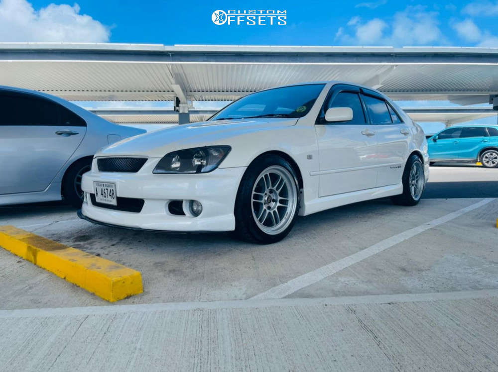 2001 Lexus IS300 with 17x9 35 Enkei Rpf1 and 225/45R17 Westlake Sport ...