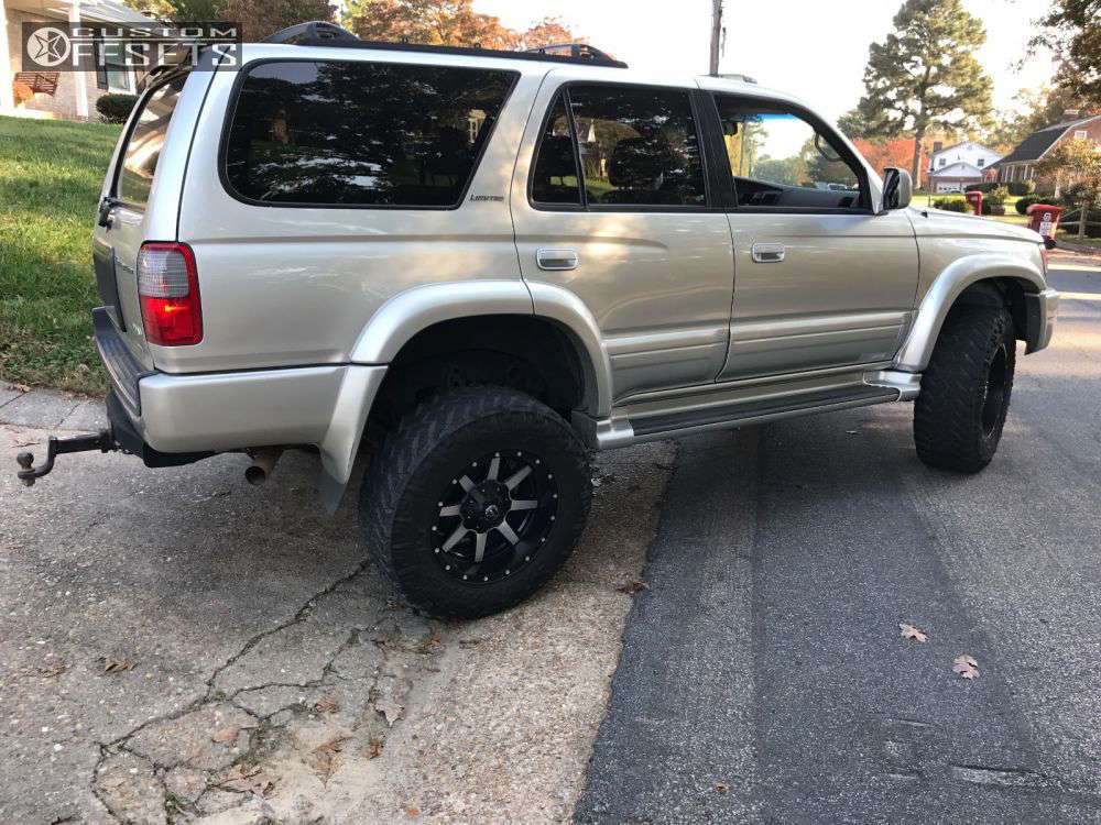 1999 Toyota 4Runner with 18x9 -12 Fuel Maverick and 35/12.5R18 Nitto ...