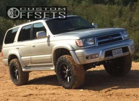 1999 Toyota 4Runner with 18x9 -12 Fuel Maverick and 35/12.5R18 Nitto ...