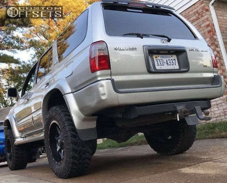 1999 Toyota 4Runner with 18x9 -12 Fuel Maverick and 35/12.5R18 Nitto ...
