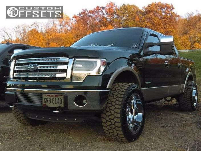 2013 Ford F-150 with 20x12 -44 Hardcore Offroad Hc01 and 305/55R20 AMP ...