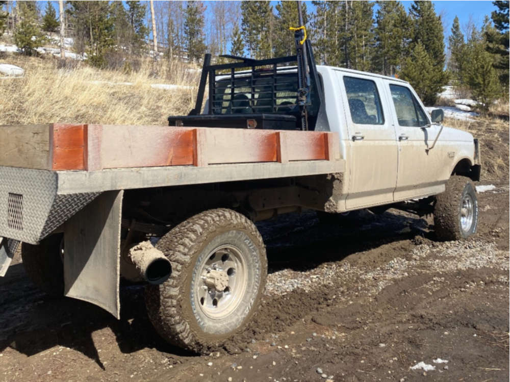1996 Ford F-350 with 17x9 -12 Ultra 164 and 37/12.5R17 BFGoodrich All ...