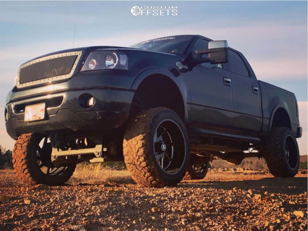 2007 Ford F-150 with 22x12 -44 Xtreme Force Xf6 and 35/12.5R22 Radar ...