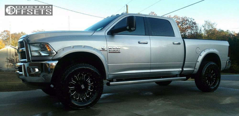 2013 Ram 2500 with 20x9 0 XD XD806 and 285/65R20 Nitto Terra Grappler ...