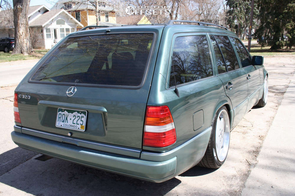 1994 Mercedes-Benz E320 with 18x8.5 44 OEM Wheels Monoblock and 215/40R18 Lionhart Lh-503 and ...