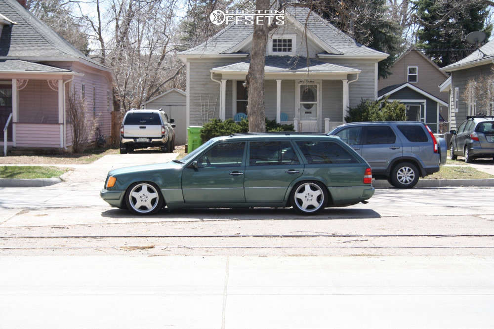 1994 Mercedes-Benz E320 with 18x8.5 44 OEM Wheels Monoblock and 215/40R18 Lionhart Lh-503 and ...