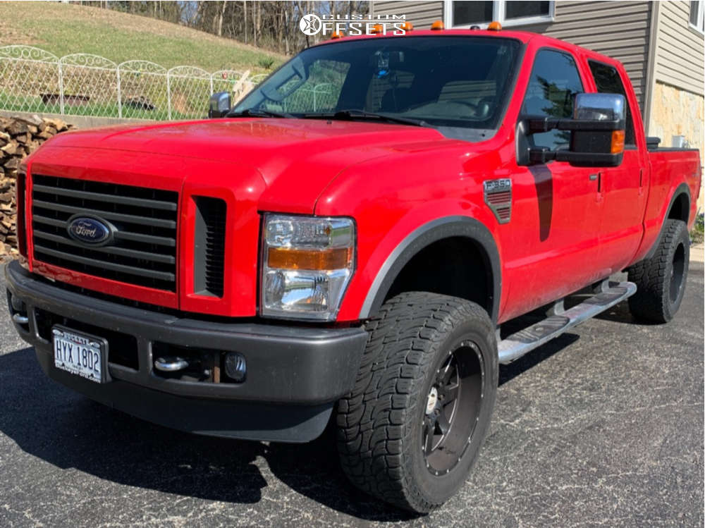 2008 Ford F-350 Super Duty with 20x10 -24 Moto Metal MO962 and 35/12 ...