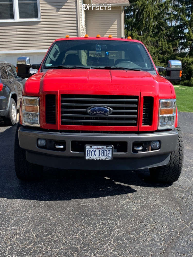 2008 Ford F-350 Super Duty with 20x10 -24 Moto Metal MO962 and 35/12 ...