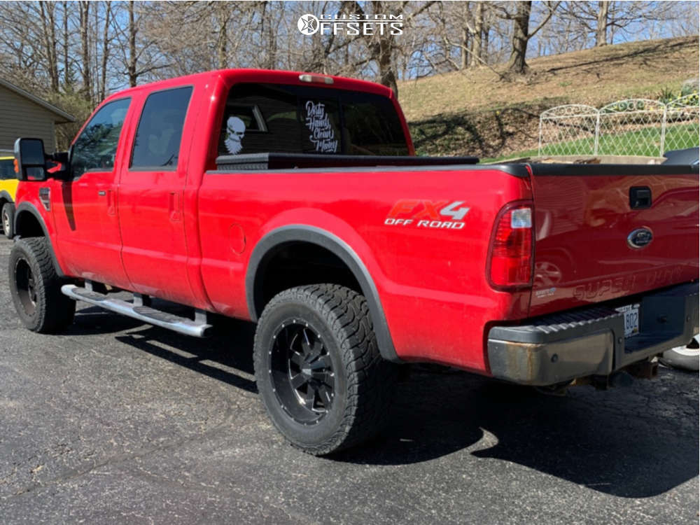 2008 Ford F-350 Super Duty with 20x10 -24 Moto Metal MO962 and 35/12 ...