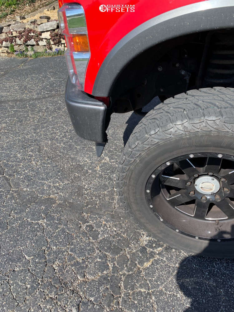 2008 Ford F-350 Super Duty with 20x10 -24 Moto Metal MO962 and 35/12 ...