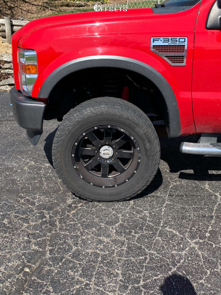 2008 Ford F-350 Super Duty with 20x10 -24 Moto Metal MO962 and 35/12 ...