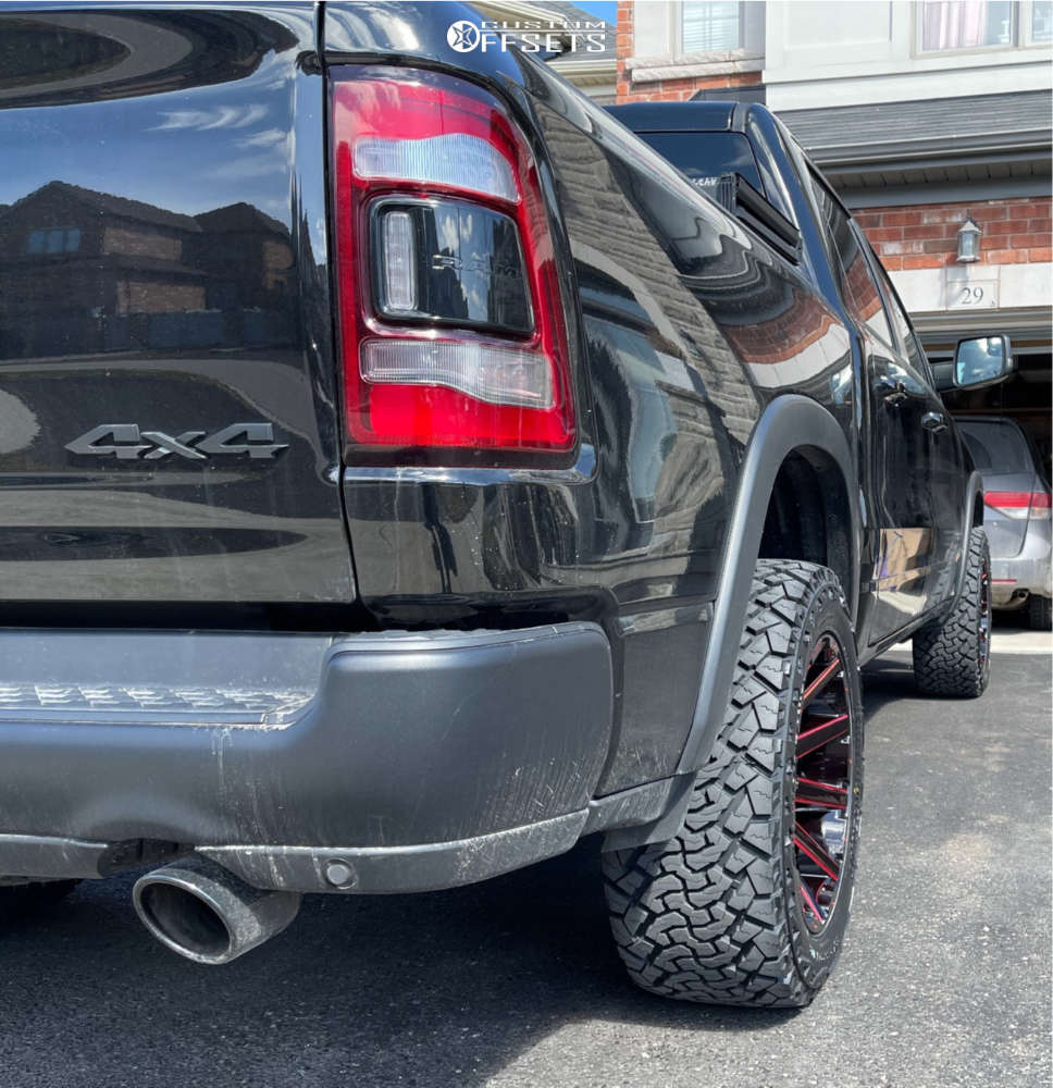 2020 Ram 1500 with 20x10 -18 Fuel Contra and 33/12.5R20 Venom Power ...