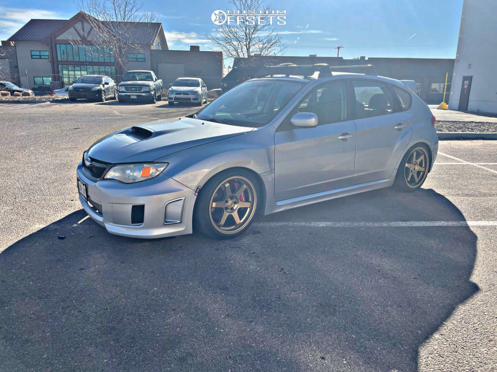 2013 Subaru WRX with 18x9 35 Rota Grid and 225/40R18 Patriot Rb-1 Plus ...