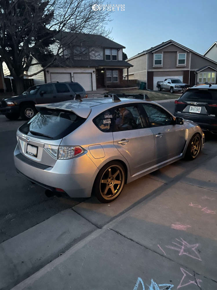 2013 Subaru WRX with 18x9 35 Rota Grid and 225/40R18 Patriot Rb-1 Plus ...