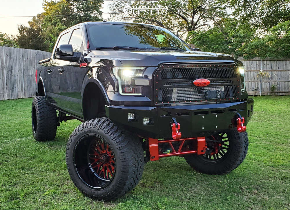 2015 Ford F-150 Hella Stance >5" Suspension Lift 12" | Custom Offsets