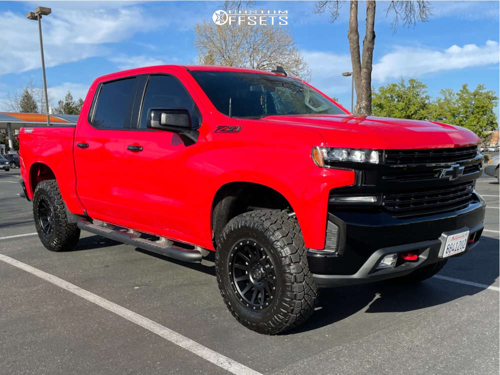 2019 Chevrolet Silverado 1500 with 18x9 0 Icon Alloys Compression and ...