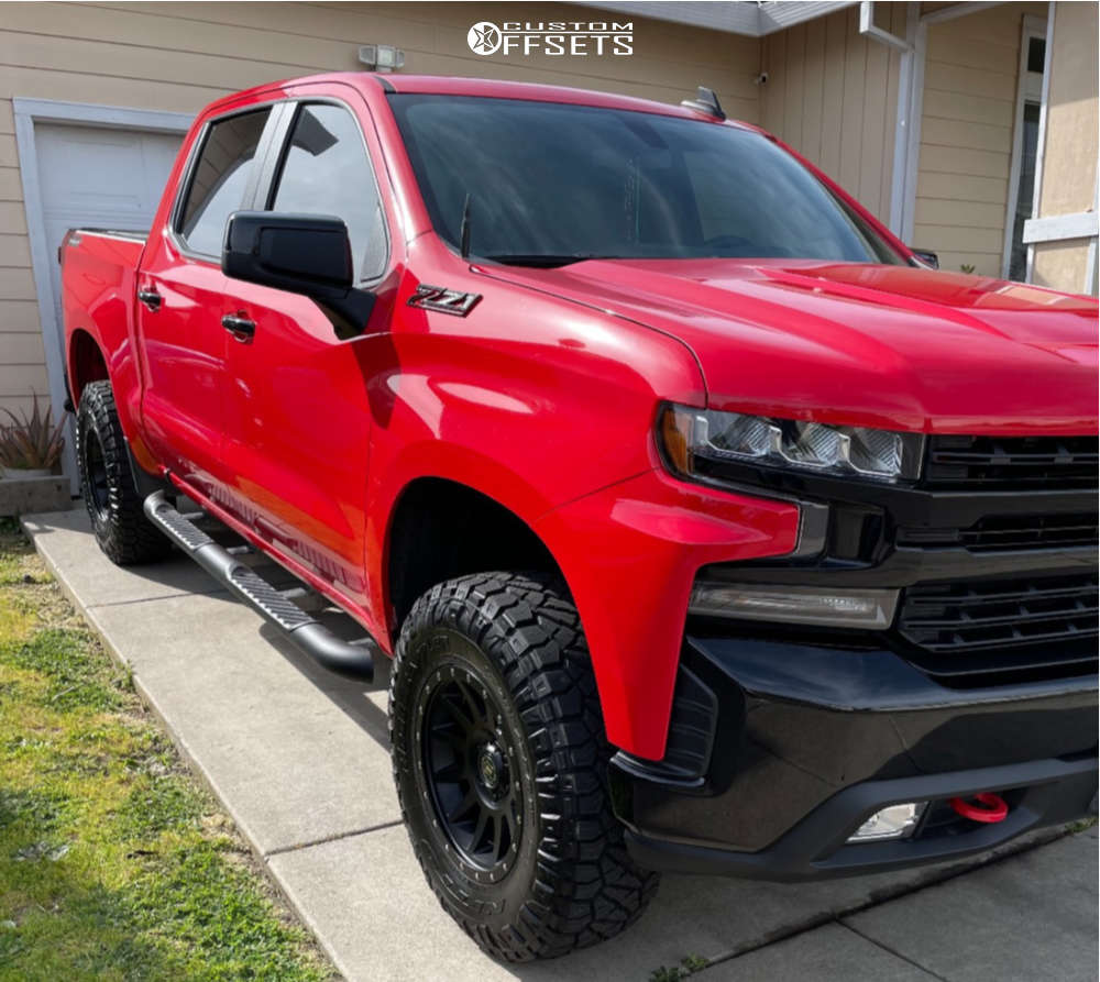2019 Chevrolet Silverado 1500 with 18x9 0 Icon Alloys Compression and ...