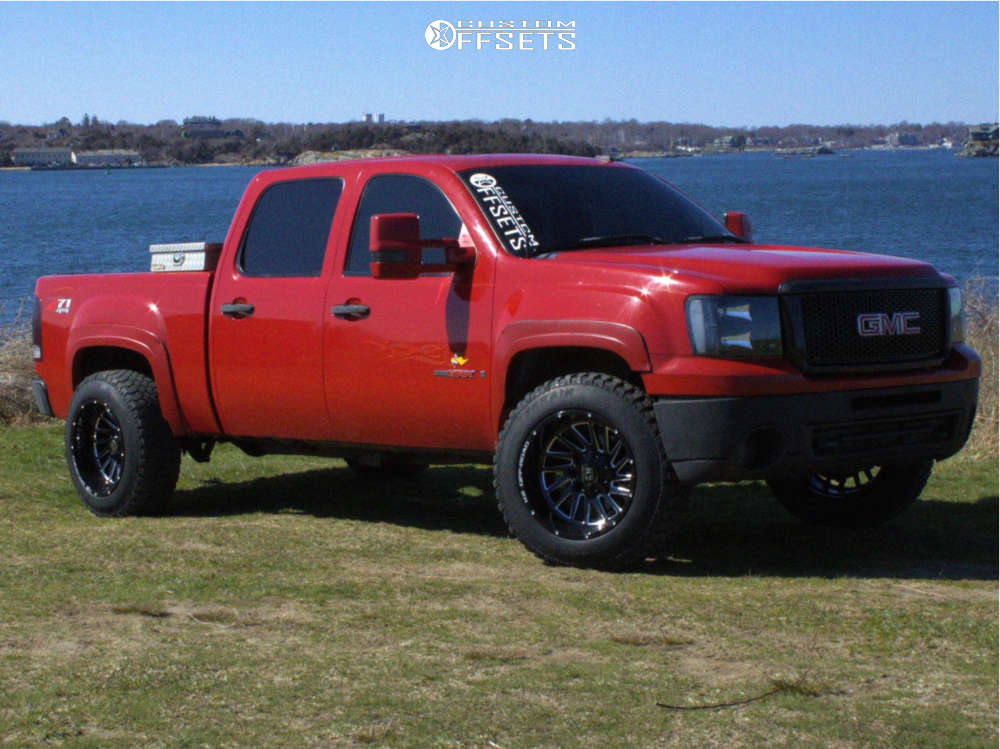 2008 GMC Sierra 1500 with 20x12 -44 K2 Offroad Razorback and 265/70R20 ...