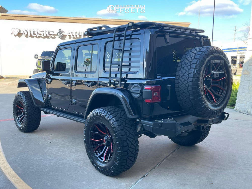 2020 Jeep Wrangler with 20x10 -18 Fuel Rage and 37/12.5R20 Nitto Mud ...