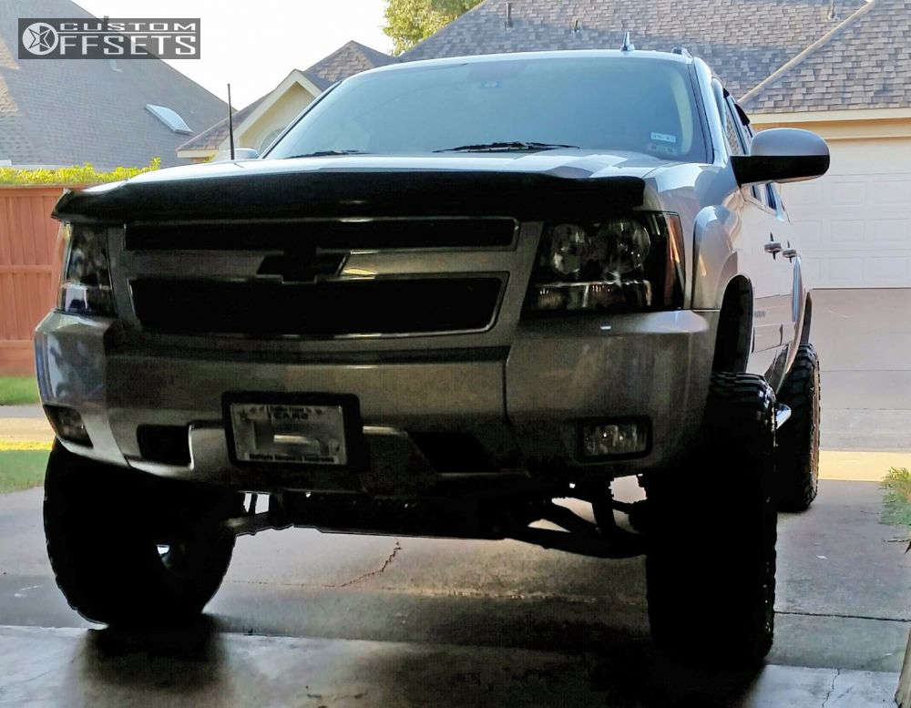 2013 Chevrolet Avalanche with 20x10 -24 Fuel Coupler and 35/12.5R20 ...