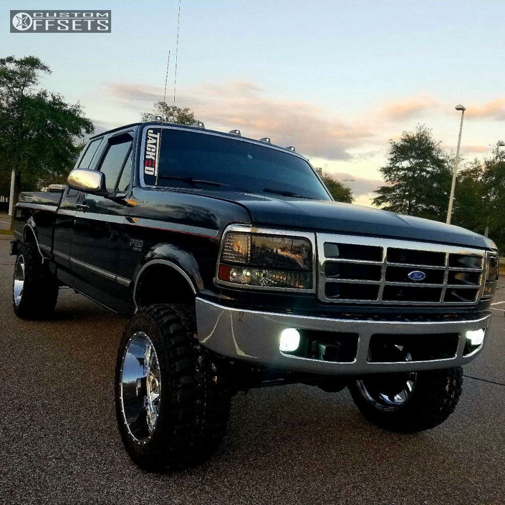 1992 Ford F-150 with 20x12 -44 Red Dirt Road Rd01 and 33/12.5R20 ...