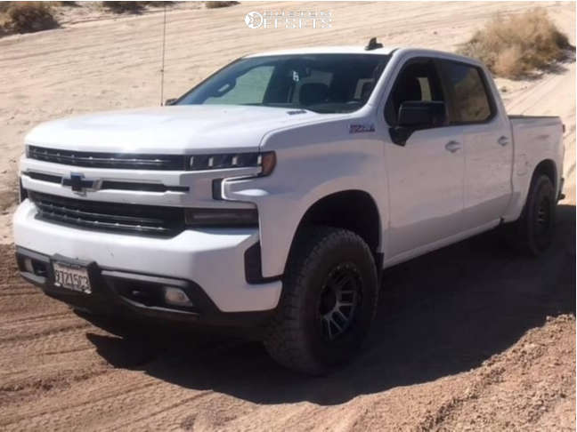 2021 Chevrolet Silverado 1500 with 17x9 -14 Vision Nemesis and 285 ...