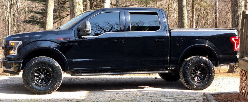 2017 Ford F-150 with 17x9 1 Fuel Covert and 305/70R17 Nitto Ridge ...