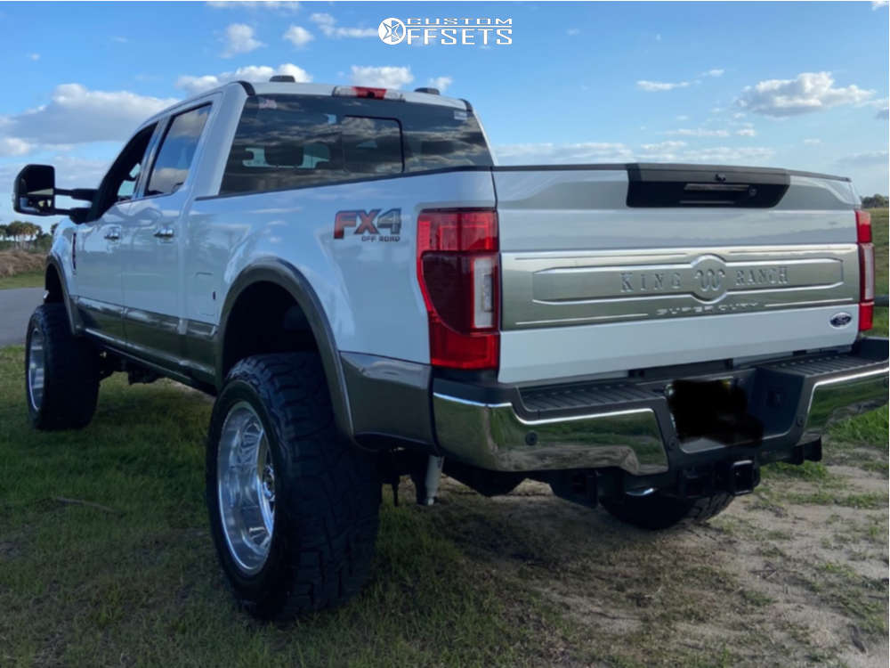2020 Ford F-250 Super Duty with 22x12 -51 Fuel Forged Ff66 and 37/13 ...