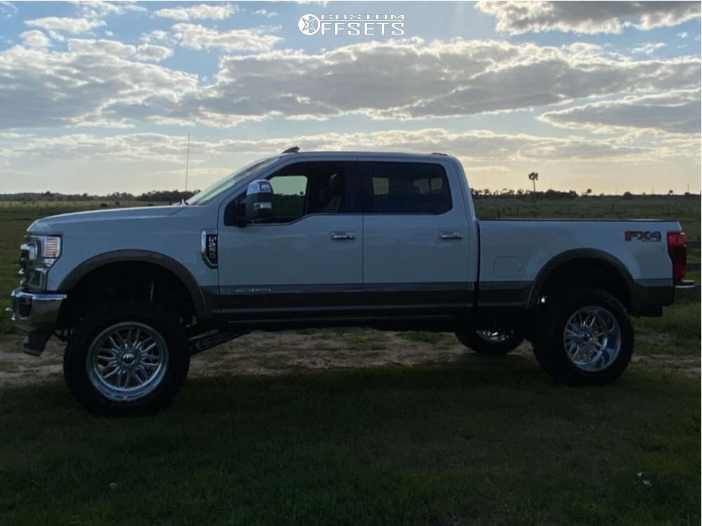 2020 Ford F-250 Super Duty with 22x12 -51 Fuel Forged Ff66 and 37/13 ...