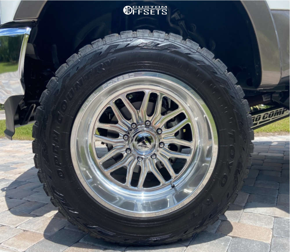 2020 Ford F-250 Super Duty with 22x12 -51 Fuel Forged Ff66 and 37/13 ...