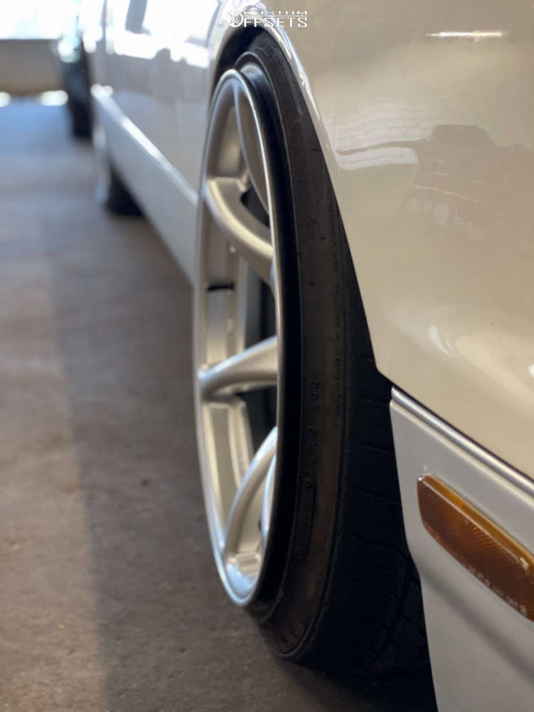 1999 Lexus LS400 with 18x10.5 12 Kansei Tandem and 225/40R18 Toyo Tires ...