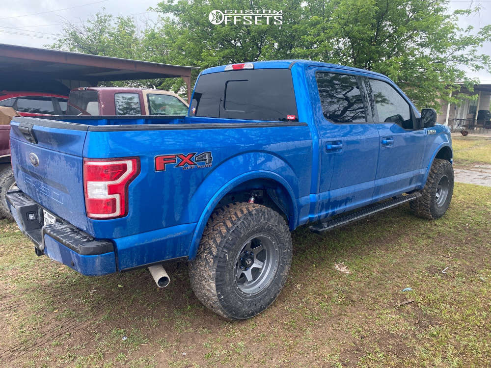 2020 Ford F-150 with 17x10 -18 Fuel Shok and 315/70R17 Nitto Trail ...