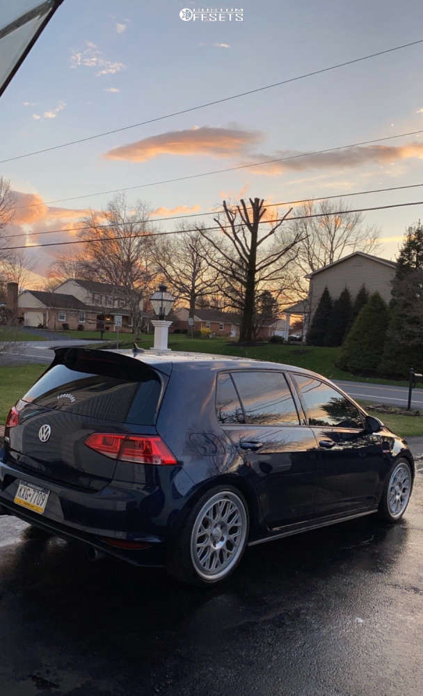 2017 Volkswagen GTI with 19x8.5 45 Fifteen52 Formula Gt and 235/35R19 ...