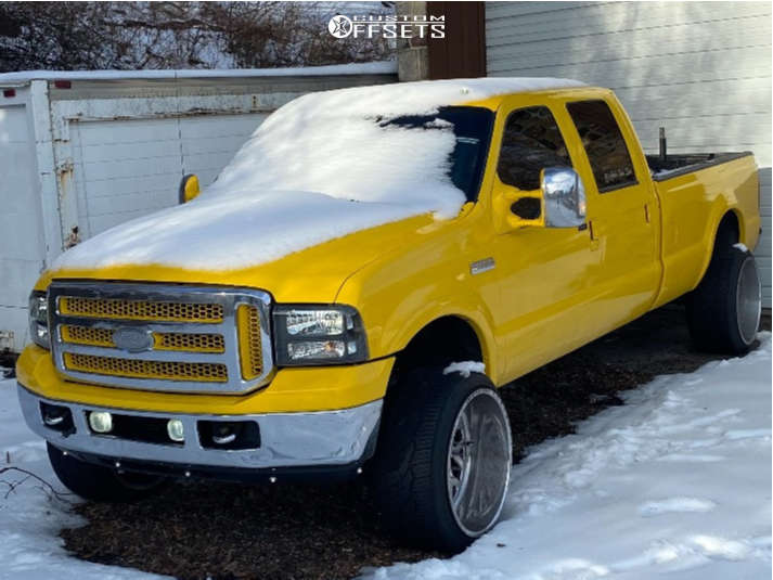 2006 Ford F-350 Super Duty with 24x14 -76 American Force D07 Camber SS ...
