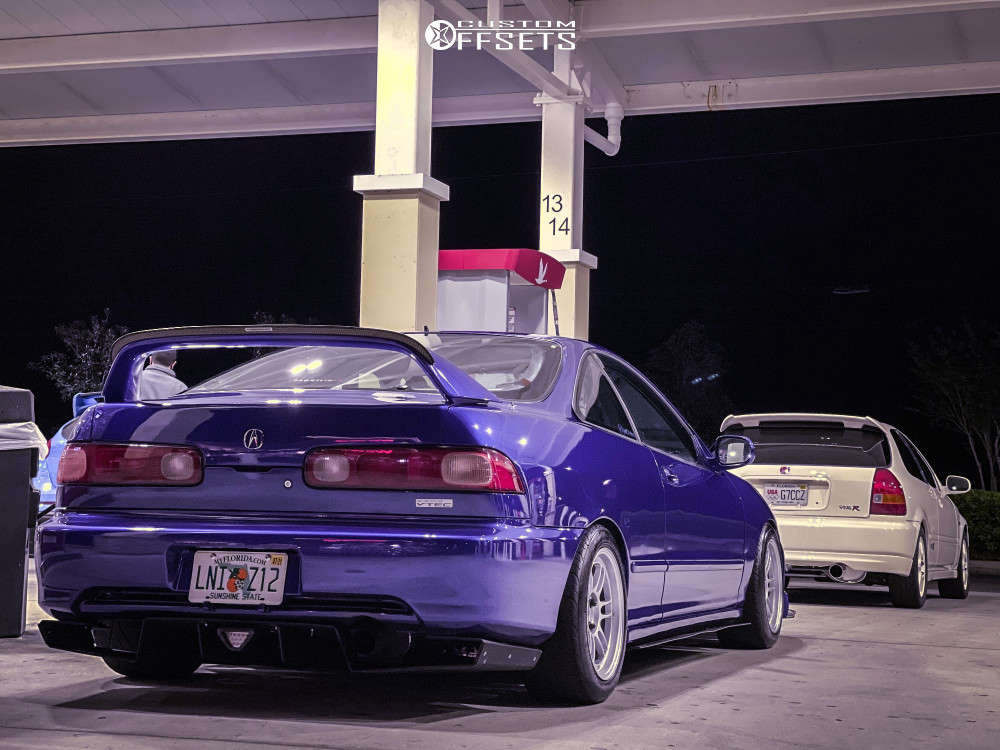 1999 Acura Integra with 15x8 28 Enkei Rpf1 and 205/50R15 Federal 595 Rs ...