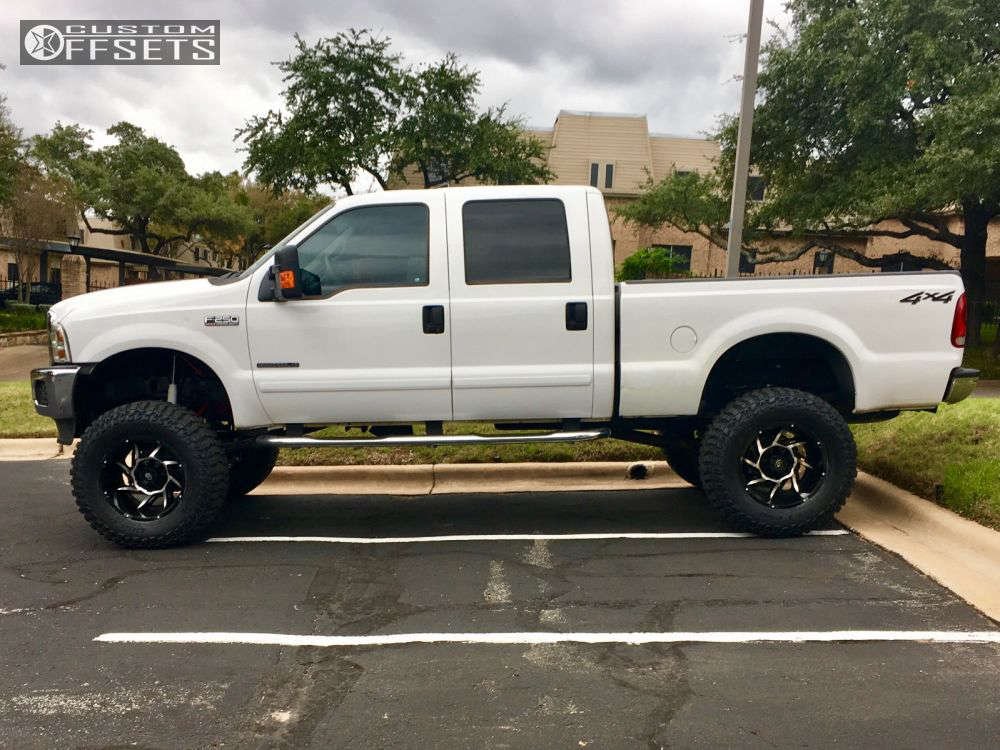 2002 Ford F-250 Super Duty with 20x12 -51 Vision Prowler and 38/15.5R20 ...