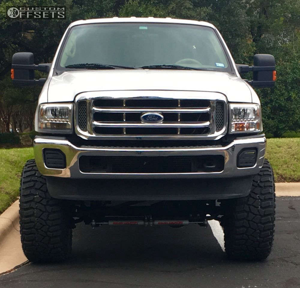 2002 Ford F-250 Super Duty with 20x12 -51 Vision Prowler and 38/15.5R20 ...