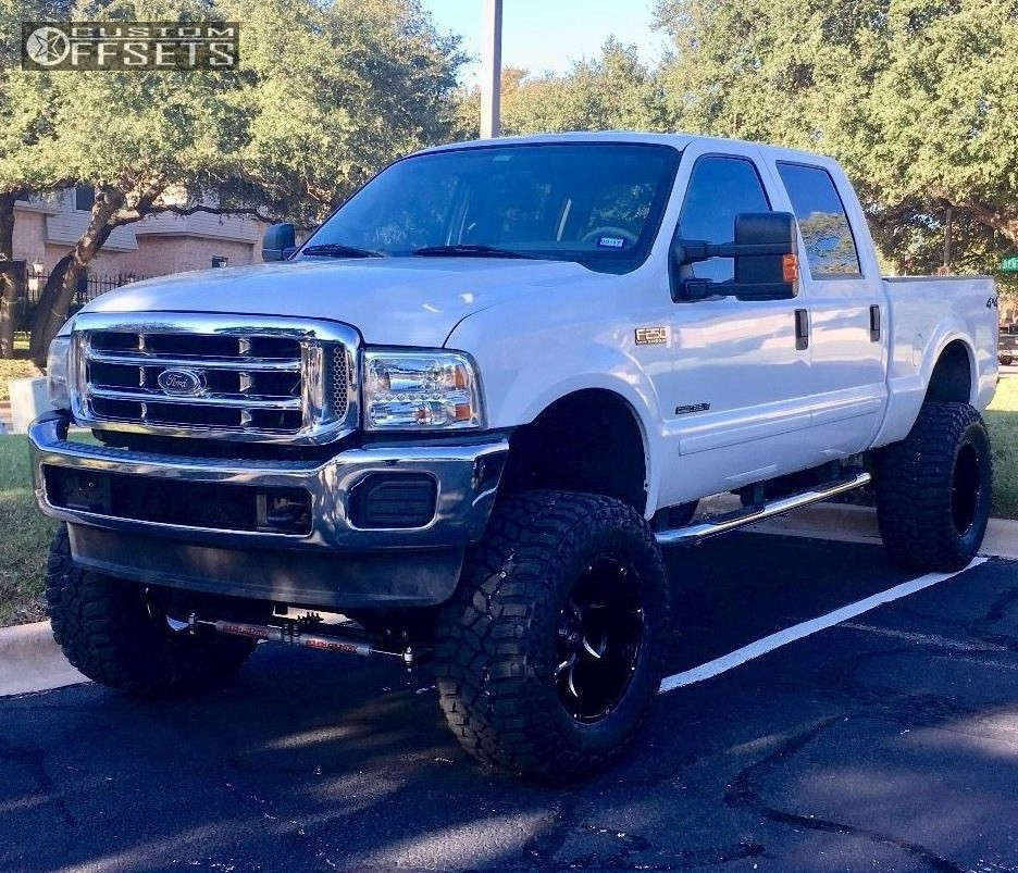 2002 Ford F-250 Super Duty with 20x12 -51 Vision Prowler and 38/15.5R20 ...