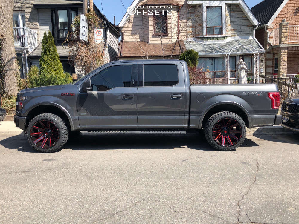 2017 Ford F-150 with 22x12 -43 Fuel Contra and 33/12.5R22 Haida Mud ...