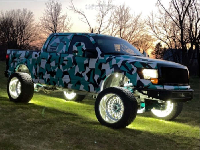 2013 Ford F-150 with 22x14 -76 Fuel Forged Ff30 and 36/15.5R22 Nitto ...