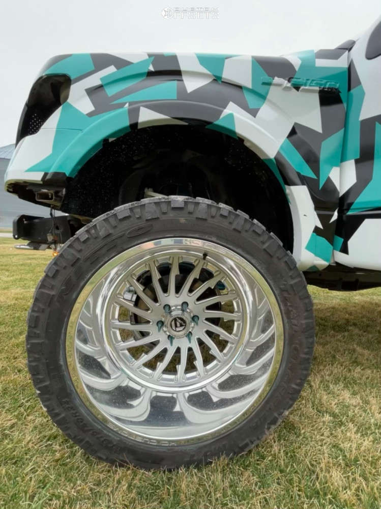 2013 Ford F-150 with 22x14 -76 Fuel Forged Ff30 and 36/15.5R22 Nitto ...