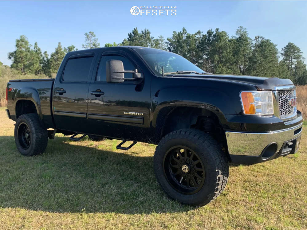 2012 GMC Sierra 1500 with 20x10 -24 Anthem Off-Road Intimidator and 35/ ...