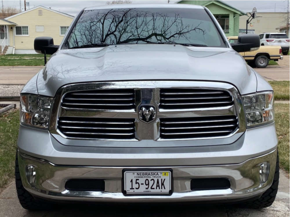 2014 Ram 1500 with 20x10 -18 Anthem Off-Road Rogue and 33/12.5R20 ...