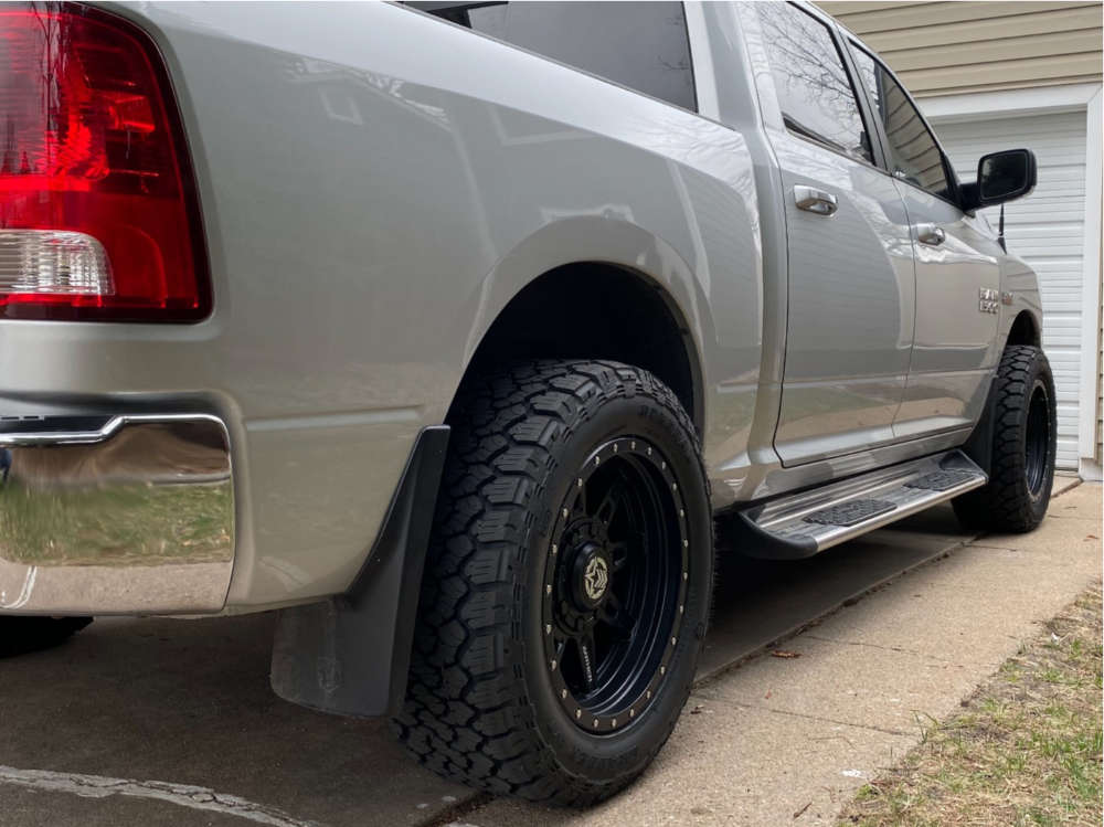 2014 Ram 1500 with 20x10 -18 Anthem Off-Road Rogue and 33/12.5R20 ...