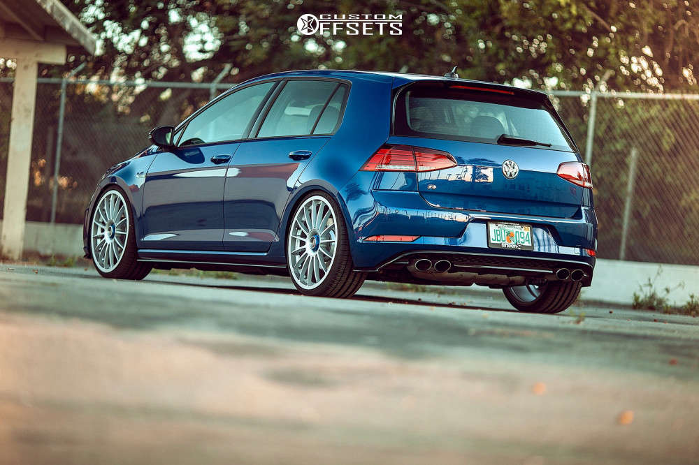 2016 Volkswagen Golf R Wheel Offset Flush Coilovers | 1611163 | Custom ...